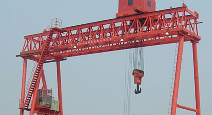 Bridge girder gantry crane